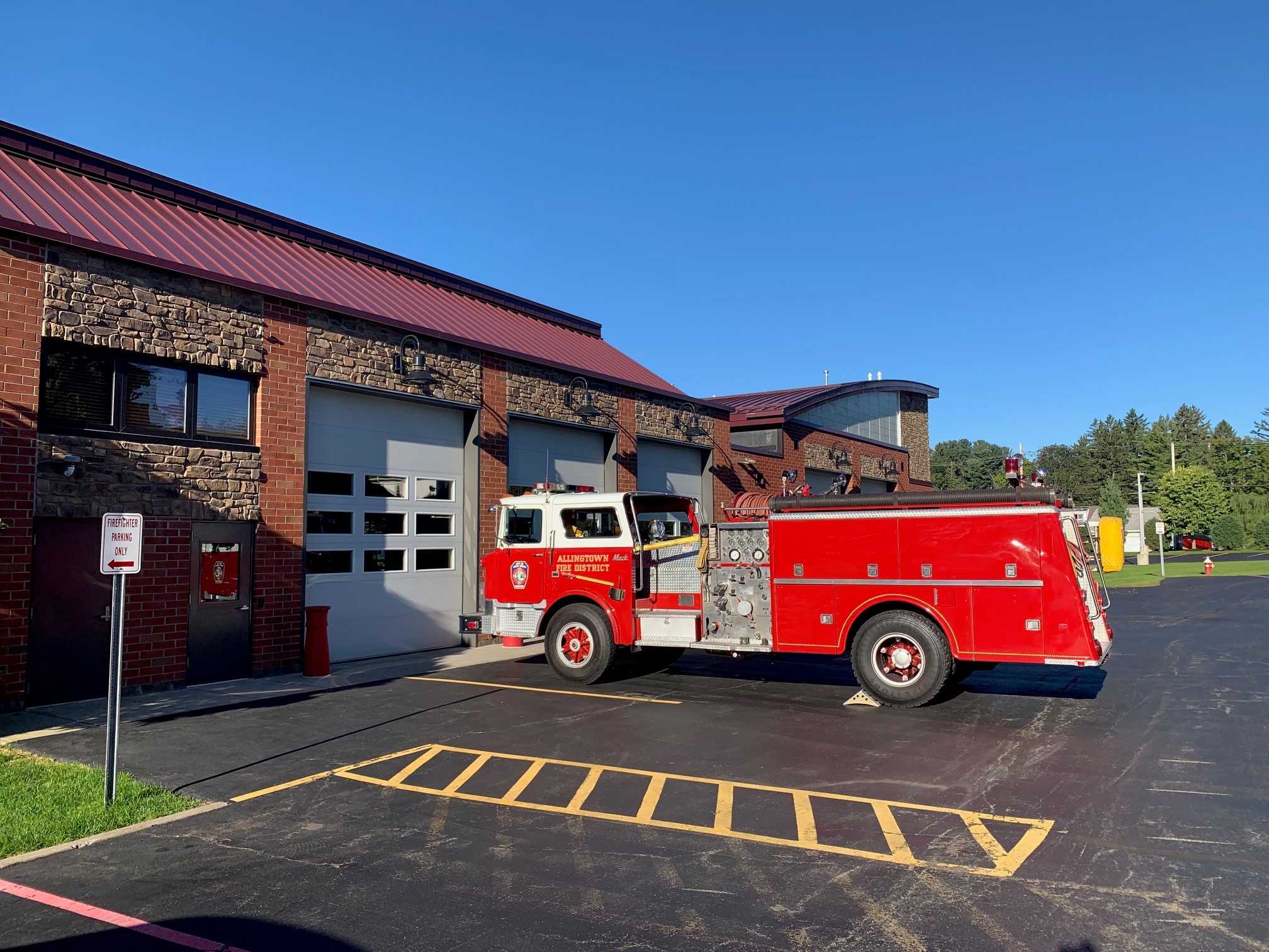 Engine 3 Visits Guilderland Fire Department - Engine Company 3