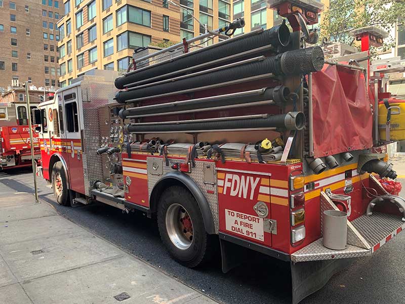 Engine 3 Visits FDNY Engine 3 - Engine Company 3